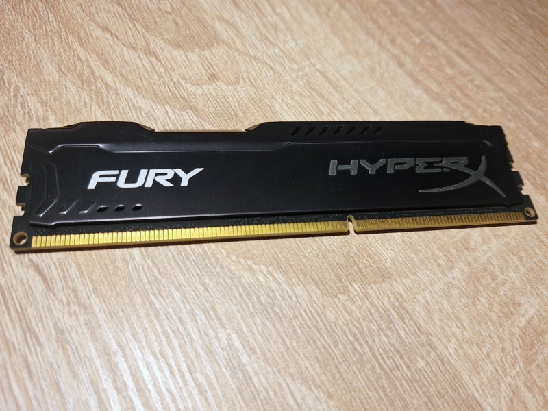 HyperX Fury 4GB DDR3 1600MHz Black