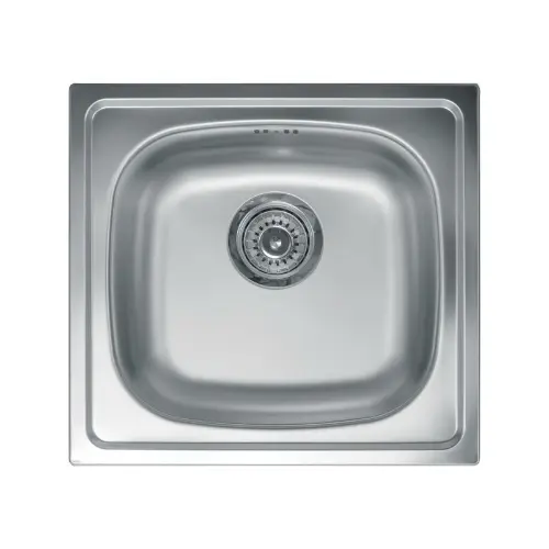 Metalac Quadro 1D Inox sudopera fi 90 -kockica 465 x 435 123323