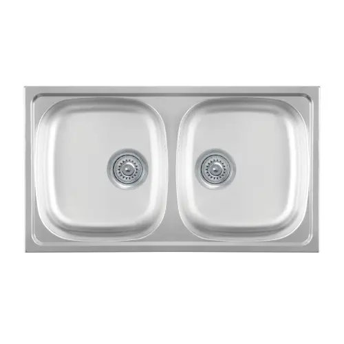 Metalac Luna FLEX Reljefna 2D Inox sudopera fi 90 770 x 435 123321