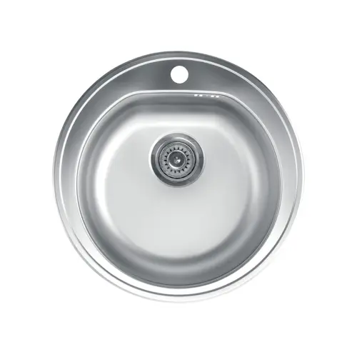 Metalac Venera Okrugla Inox sudopera reljefna tip E fi 90 fi 510 123677