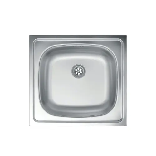Metalac Quadro 1D inox, fi60-kockica 465x435