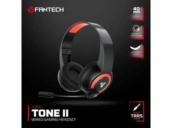 Slušalice Gaming Fantech HQ56 Tone II crne