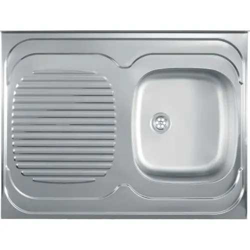 Metalac STANDARD 1D Inox sudopera-desna fi 60 800 x 600 58778