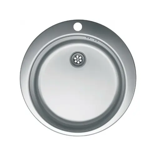 Metalac Venera Okrugla Inox sudopera TIP E fi 60 sa otv za bateriju fi 480 054449