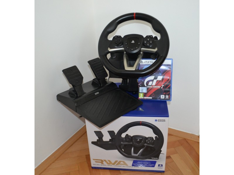 Volan HORI Racing Wheel Apex for Playstation 5+Igrica