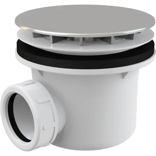Alca sifon za tuš kadu hrom fi90 h=84mm A49CR