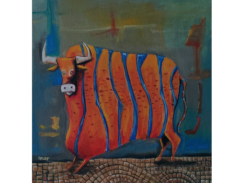 Bik - Ulje na platnu 30 x 30 cm