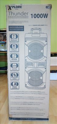 Prodajem nov KARAOKE XPLORE THUNDER XP8819 1000W