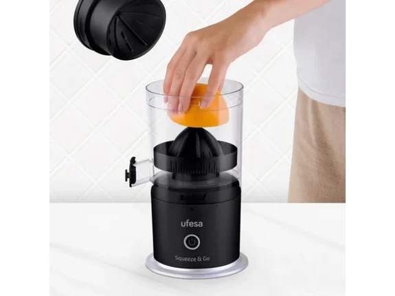 Cediljka za citruse Ufesa Squeeze&Go/punjivi/45W/crna