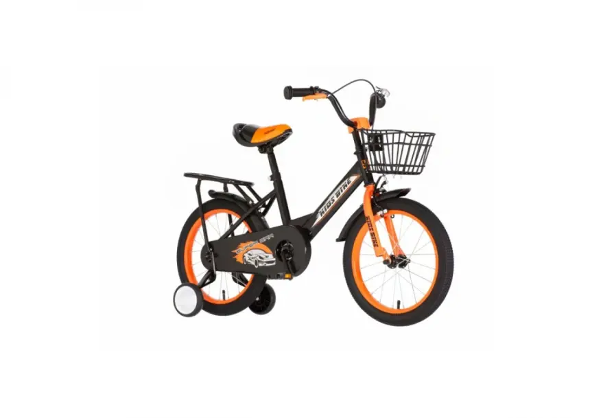 Kids bike super car crna 16 2024
