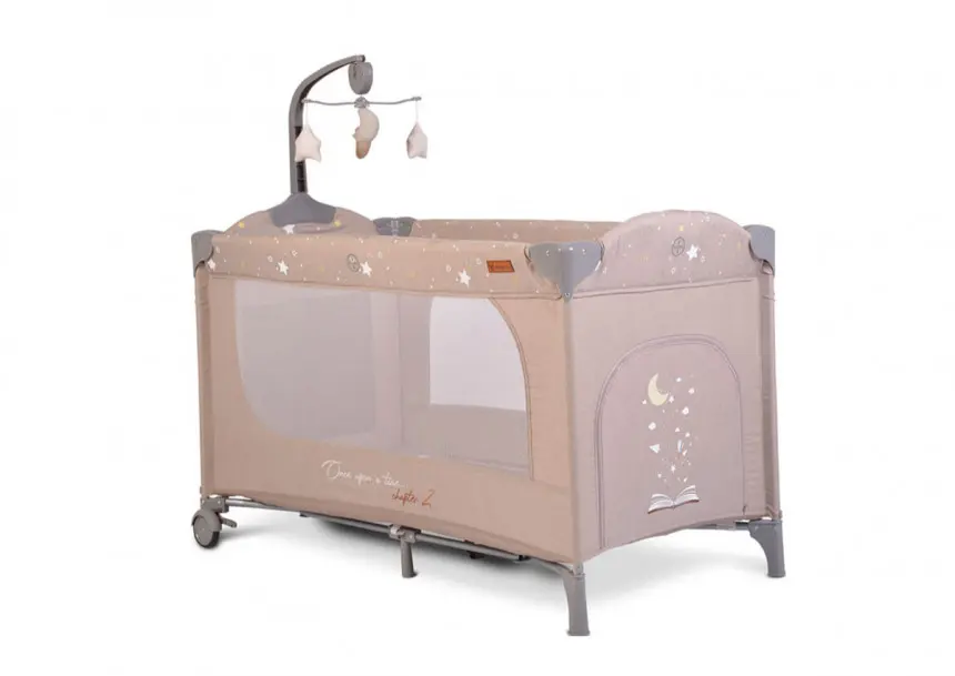 Cangaroo PRENOSIVI KREVETAC ONCE UPON A TIME 2 NIVOA BEIGE (CAN8376)