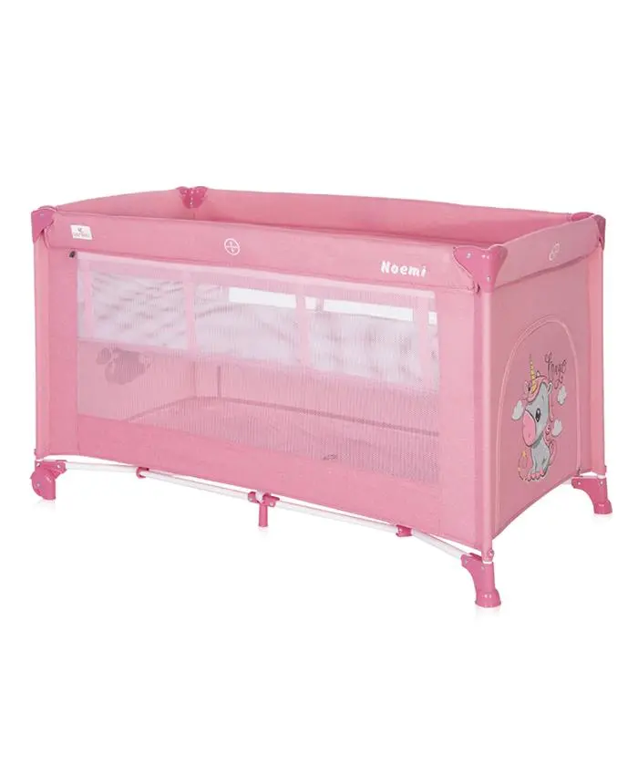 LORELLI Prenosivi krevetac Noemi, 2 nivoa, Roze