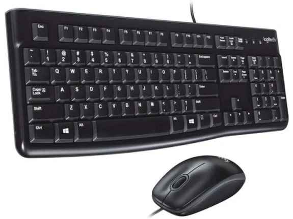 Logitech Tastatura i miš set MK120 Desktop USB US USB