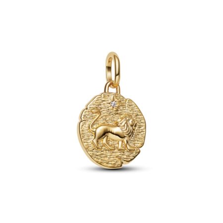 Medaljon Lav od 14k pozlate