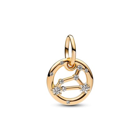 Viseći privezak Zodijak u znaku lava od 14k pozlate