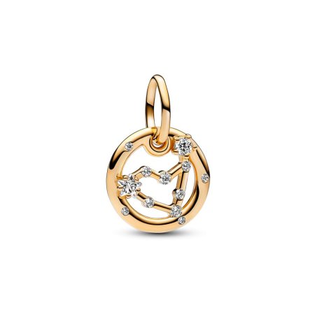Viseći privezak Zodijak u znaku jarca od 14k pozlate