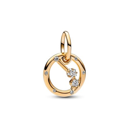 Viseći privezak Zodijak u znaku ovna od 14k pozlate