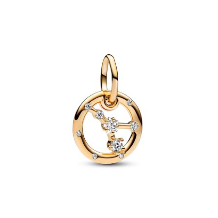 Viseći privezak Zodijak u znaku raka od 14k pozlate