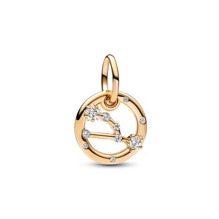 Viseći privezak Zodijak u znaku bika od 14k pozlate