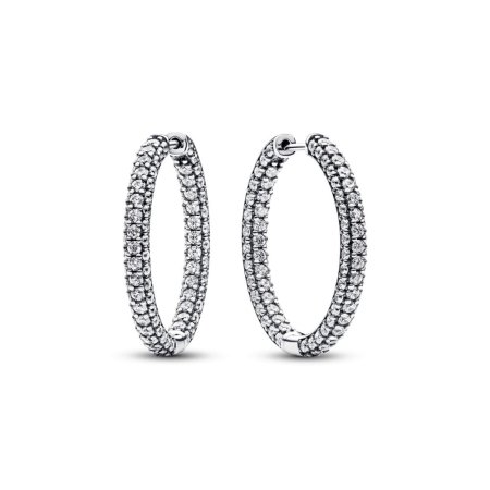 Pandora Timeless alka minđuše sa pave cirkonima
