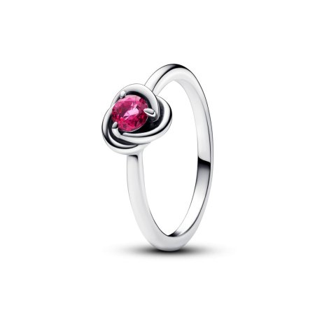 Bithstone oktobar - prsten sa roze kamenom