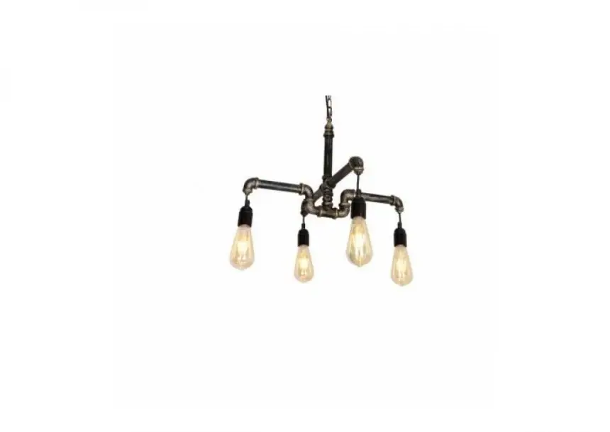 RUSTIK 30 LUSTER P0010-4 4*E27 cupreous