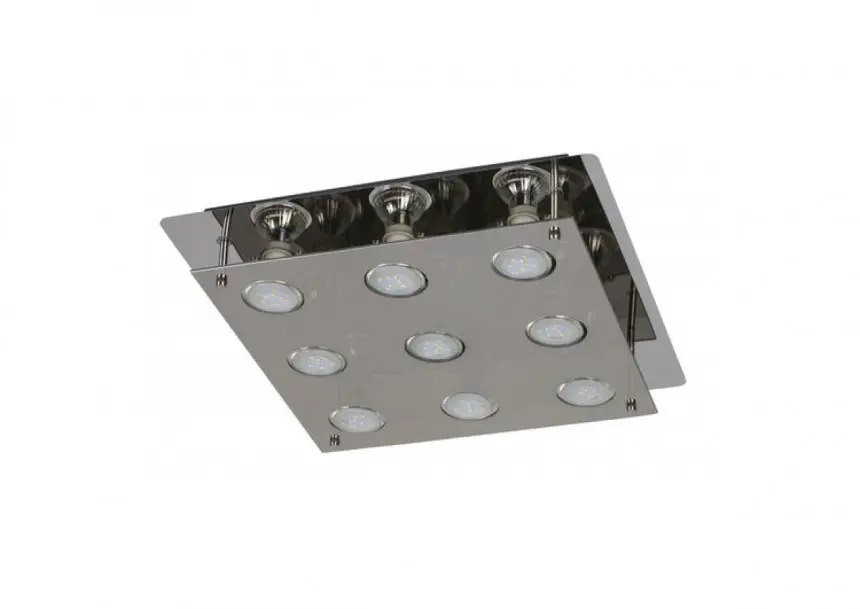 Rabalux Plafonjera Naomi GU10 9x MAX 15W boja dima (2643)