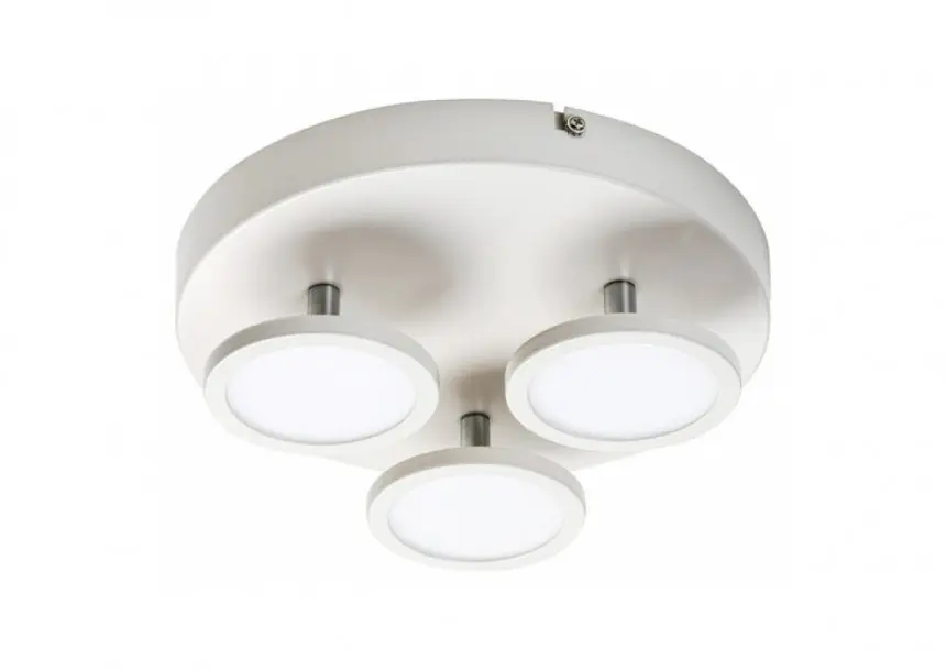 Rabalux Plafonjera Elsa LED 3x 6W mat belo (2714)