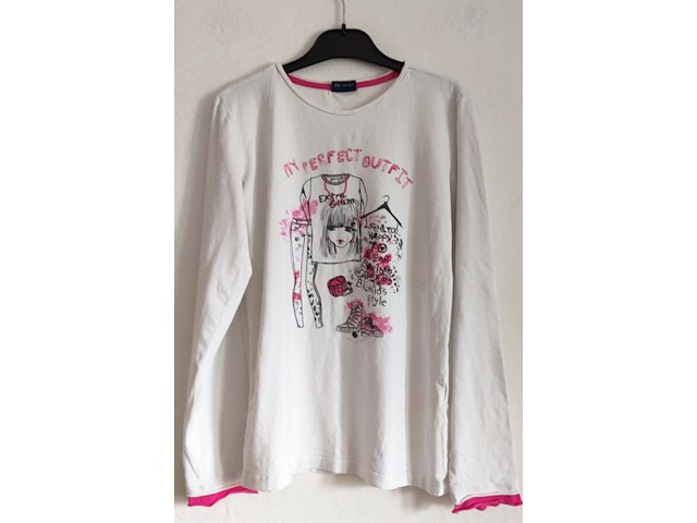 Blukids moderna majica sa printom vel.164 - XS/S