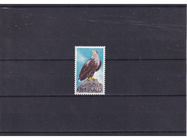 Island 1966 Fauna Mi. 10 eura.