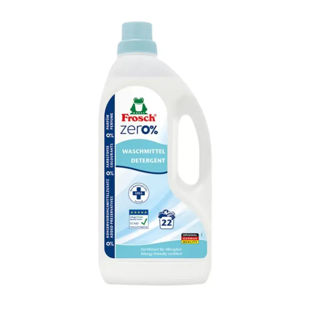 Frosch Tečni deterdžent za veš Zero, 1.5 l
