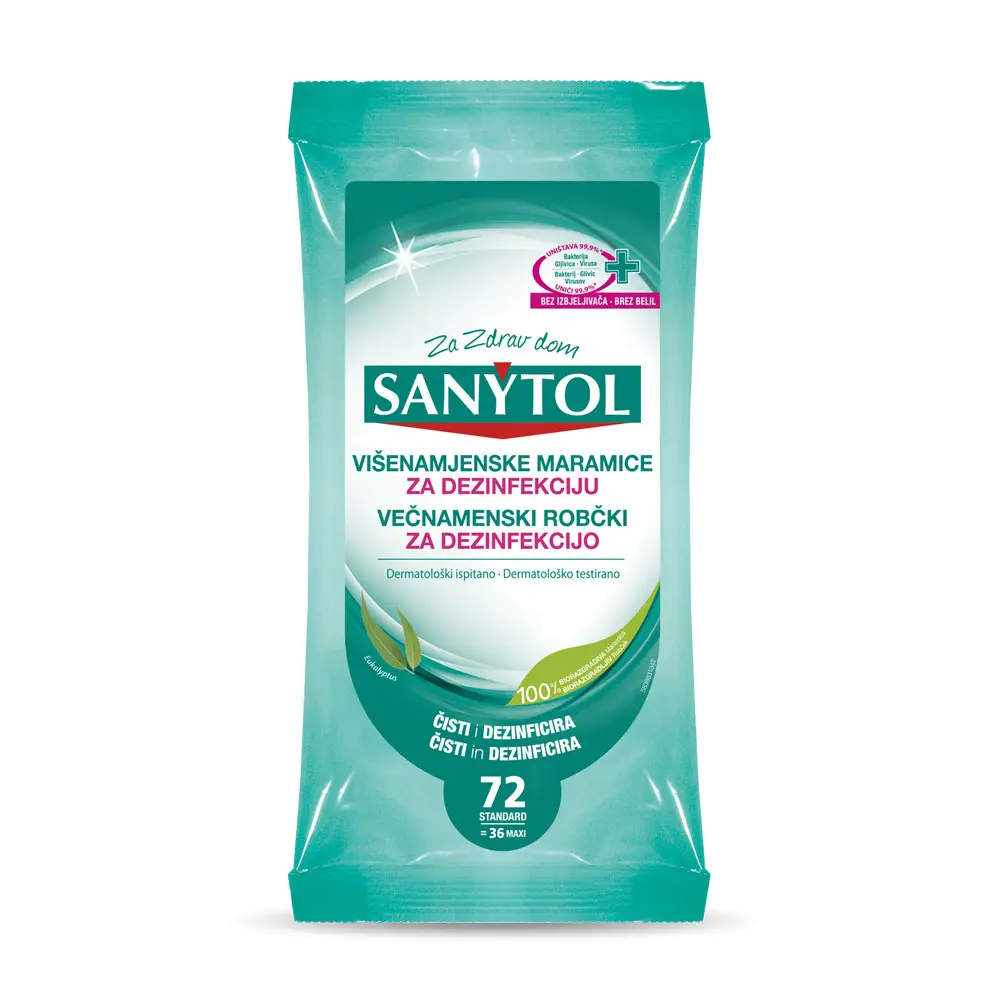 Sanytol Vlažne maramice za dezinfekciju