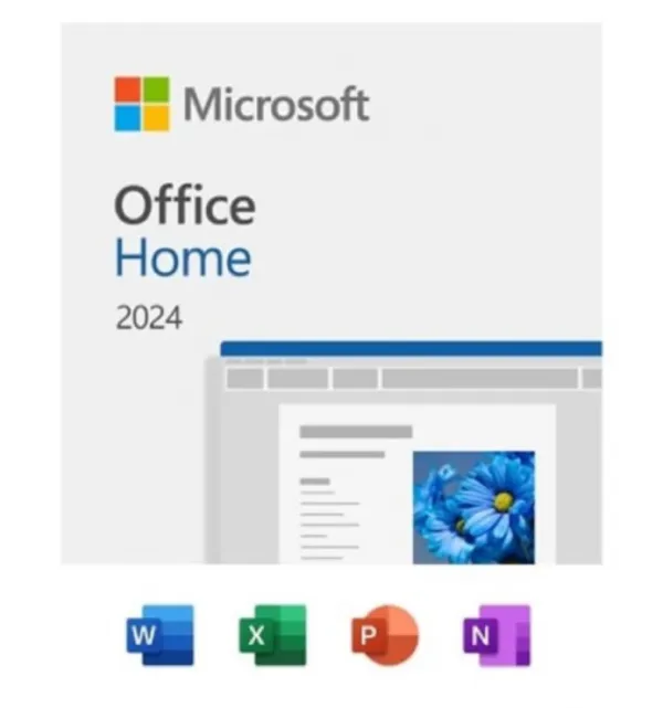 MICROSOFT Office Home 2024 English Central/Eastern Euro Only Medialess (EP2-06817)