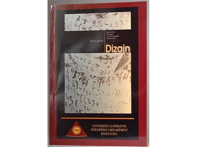DIZAJN: Besim Spahić