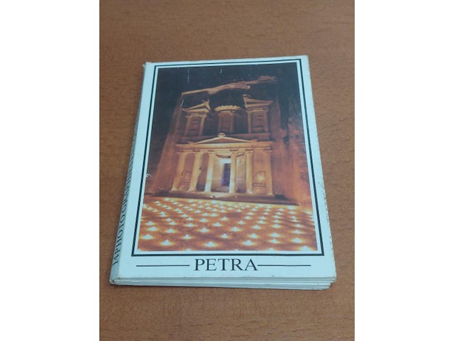 Leporelo razglednica Petra
