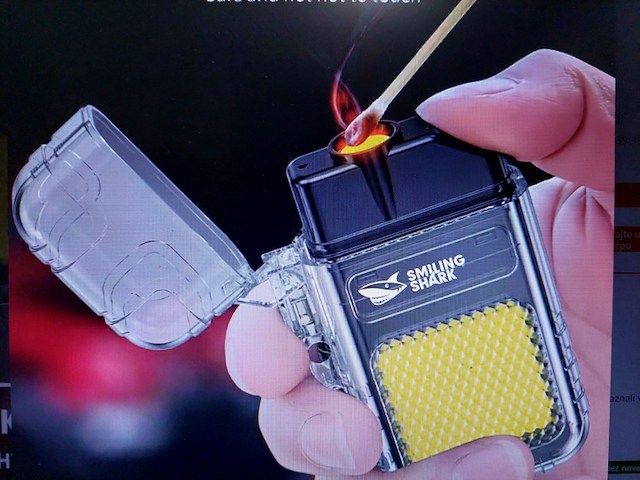 USB upaljač sa jakim cob svetlom