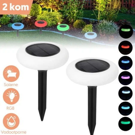Yiwu Solarna RGB baštenska lampa - 2 kom. ( 16834-11825 )