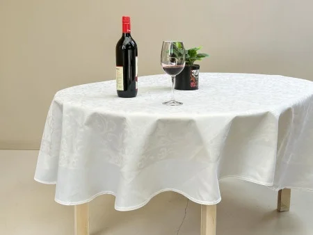 Stolnjak Ovalni 160x220cm Elid White ( VLK0001360elidwhite )