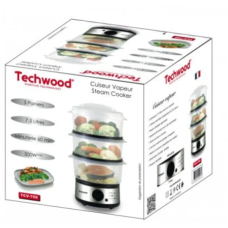 Techwood TCV-750 aparat za kuvanje na pari ( 20826 )