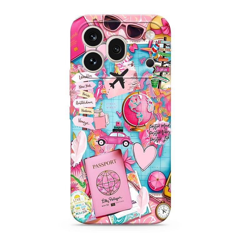 Futrola ULTRA TANKI PRINT CLEAR za Honor 600 Pro SP029