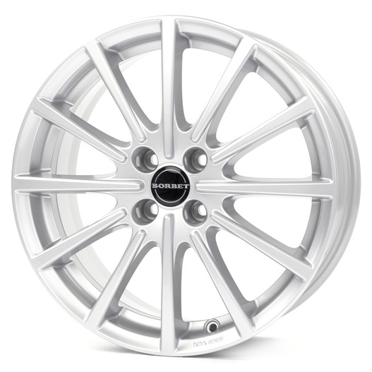 BORBET
BL4 BRILLIANT SILVER 15x6.5-4/100