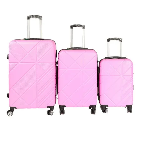 Enjoy koferi kick set 1/3 andalus pink ( 78099 )