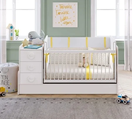 Cilek Baby cotton swinging-rasklopivi krevetac (70x115-70x160 cm) ( 20.24.1022.02 )