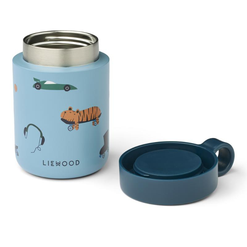 Liewood termos Kian,Fun / Beach blue