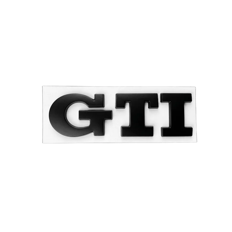 3D Natpis GTI crni – 9332