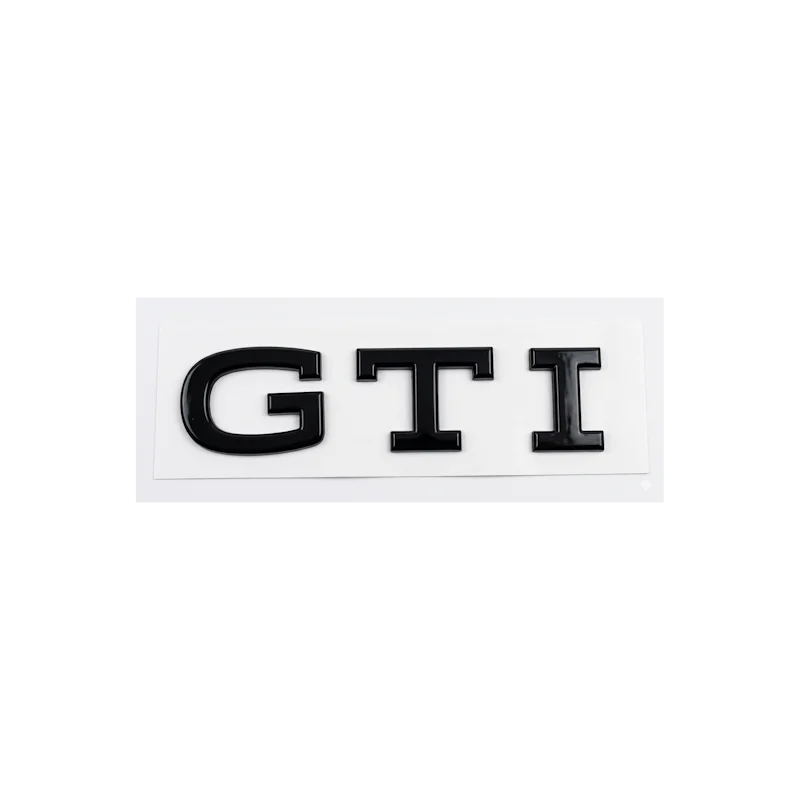 3D Natpis GTI crni – 5482