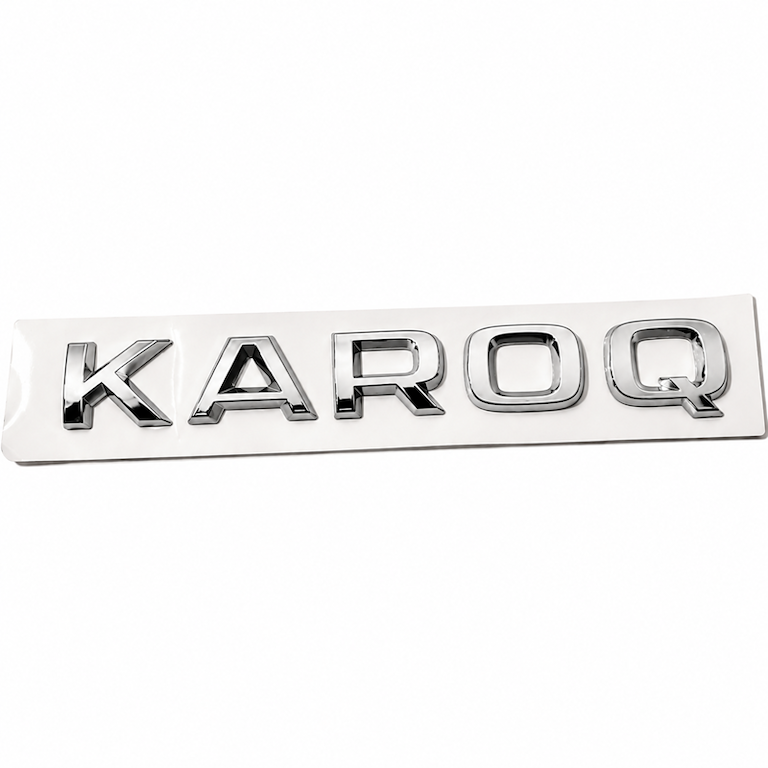 3D Natpis Karoq Silver – 5454