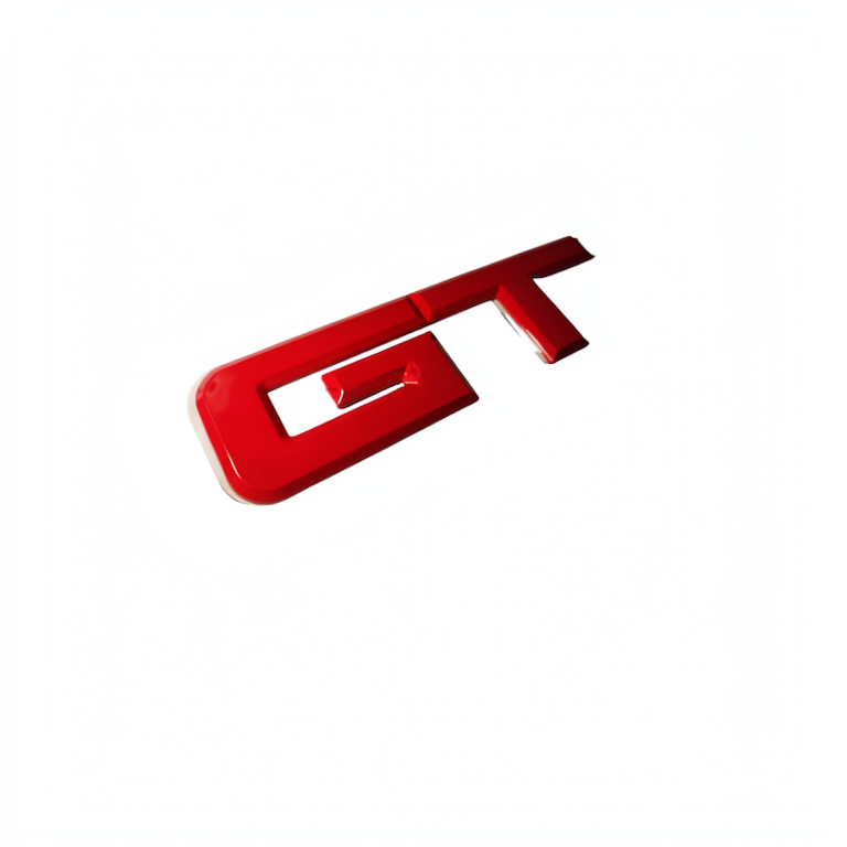 3D Natpis GT crveni – 5483