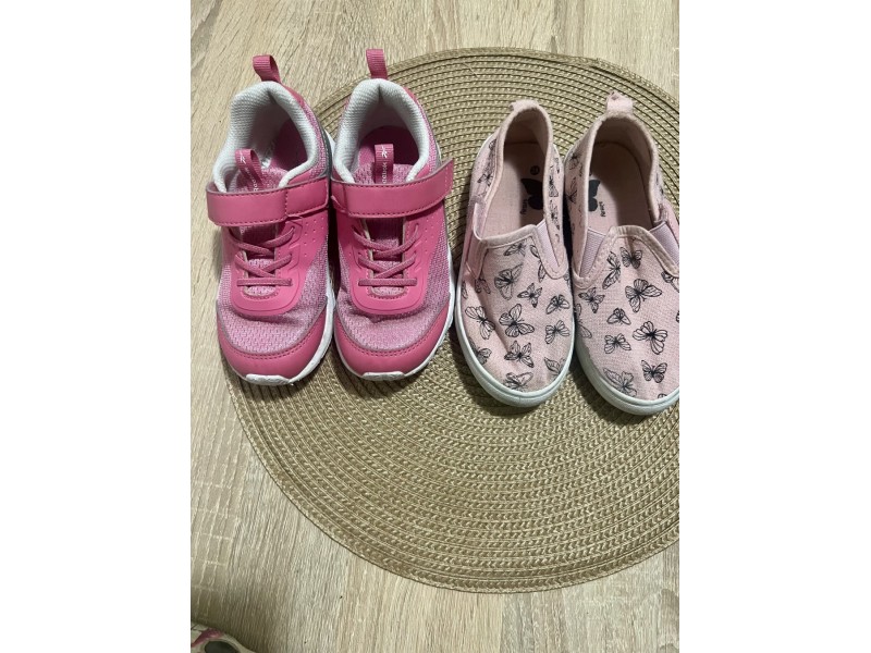 Reebok patike za devojčice, espadrile + Crocs gratis