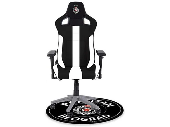 Podna podloga za stolicu sa grbom FK Partizan